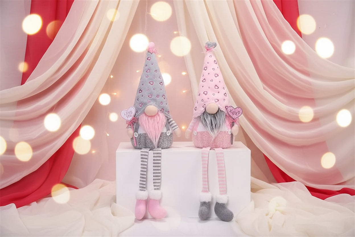 3pcs Set Lighted Home Decoration St Patrick Day Gnomes LED Plush Toy G ...